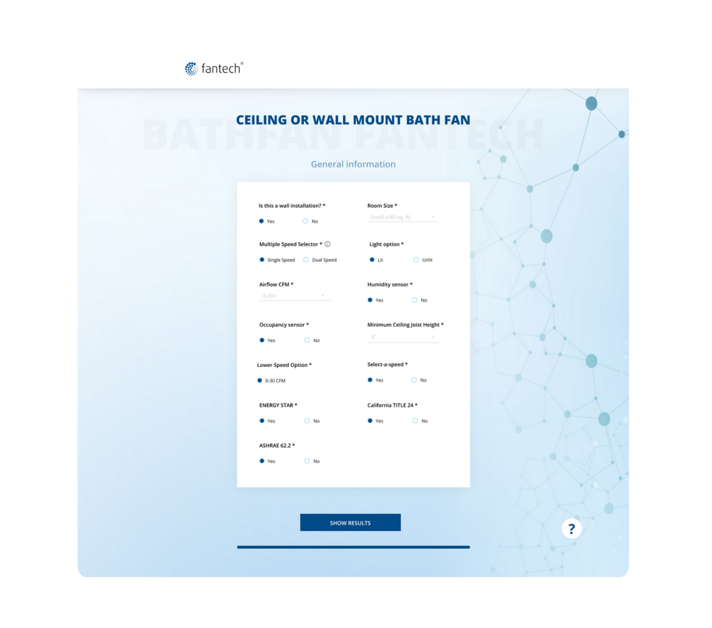 Systemair Bathroom Fan Selector | Swaileap Case Study